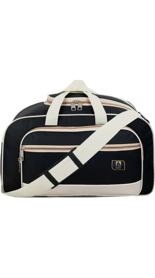 Buy Avila Black Polyester Hand Duffel Bag 45L Online at Best Prices in ...