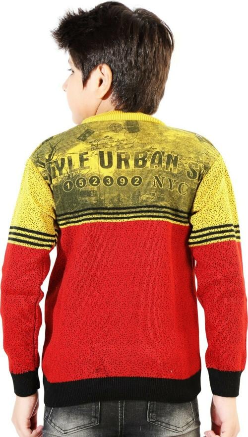 Buy AD & AV Wool BlendCasualBoysRound Neck Sweater Online at Best ...