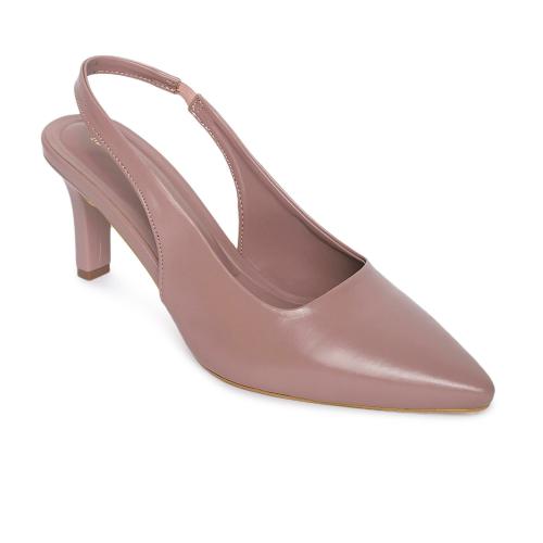 Buy Marc Loire Women Rust Solid Heels Online at Best Prices in India ...