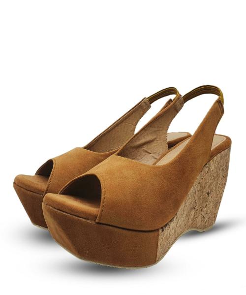 Buy Digni's Stylish Tan Wedges For Women Online at Best Prices in India ...