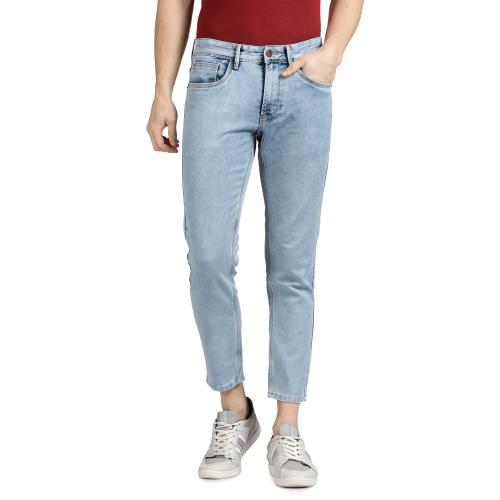 Buy Llak Jeans Men Slim Tapered Fit Mid-Rise Stretchable Online at Best ...