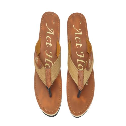 Buy Act holy Men's Comfartable Slipper Rexin sole Chappals for Men ...