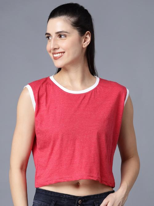Buy THE EG STORE PRESENT PINK CROP TOP FOR GIRLS AND WOMEN Online at ...