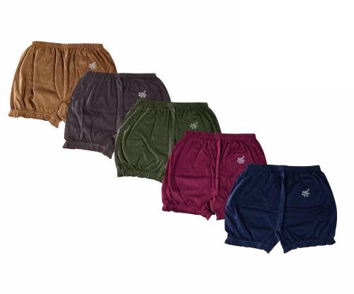 Buy DRAKO GIRLS / WOMENS PLAIN BLOOMER -100% COTTON-5 PCS PACK- 5 COLORS-75(2) Online at Best ...