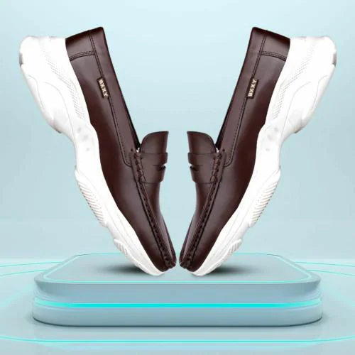 Buy Golden Lion Loafer Shoes Men Leather, Latest British Casual Loafers ...