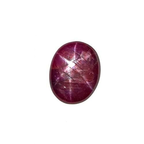 Buy Feel Touch Mart 5.50 Carat Suryakant Mani Ratna Original Certified Genuine Star Ruby Old ...
