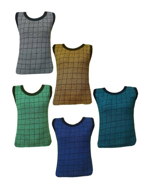 Buy MRB Kids Boys Vests Innerwear Multicolor PACK OF 5 Online at Best ...