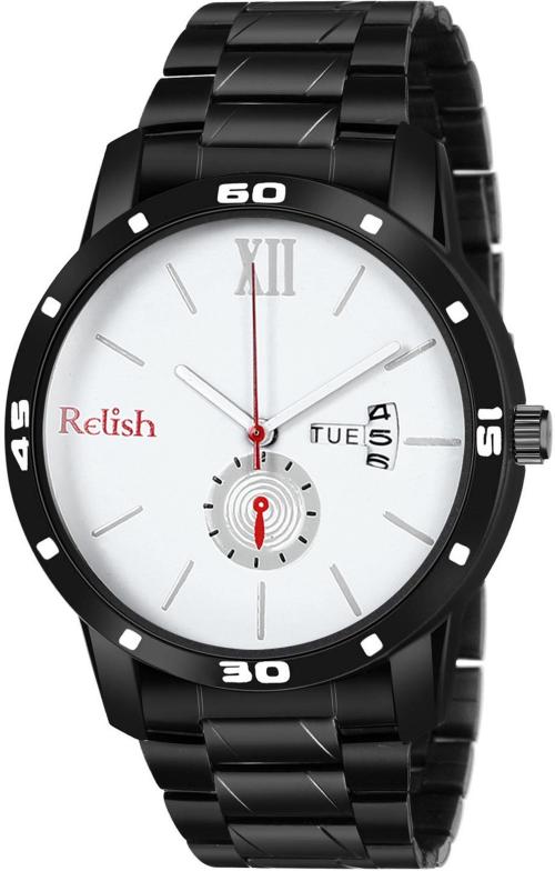Buy RELISH Analog White Watch For Men -RE-BB1040DD Online at Best ...