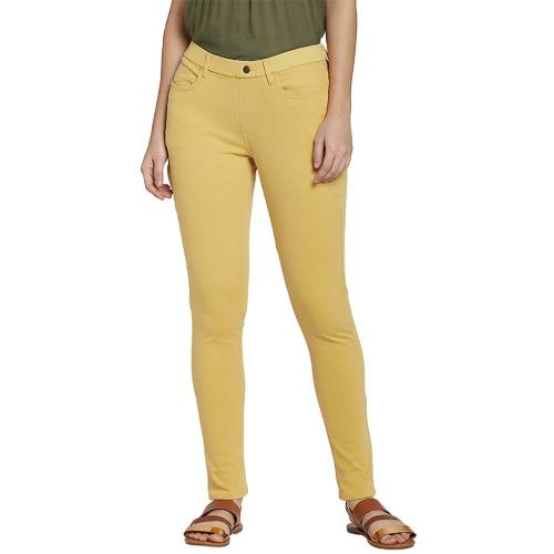 Buy GO COLORS Store Women Gold Cotton Blend Jeans Online at Best Prices ...