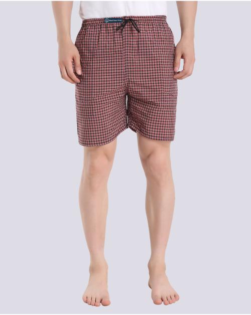 Buy Red Checked Pattern Boxer Men Online at Best Prices in India - JioMart.