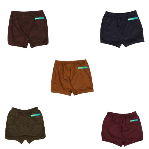 Buy YELLOWDELIGHT Girls Solid Pure Cotton Drawer 6-12 M - 5pcs Online ...