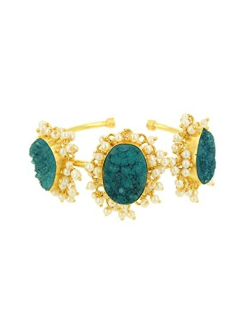 Buy Ishhaara Malachite Hand Cuff Online at Best Prices in India - JioMart.