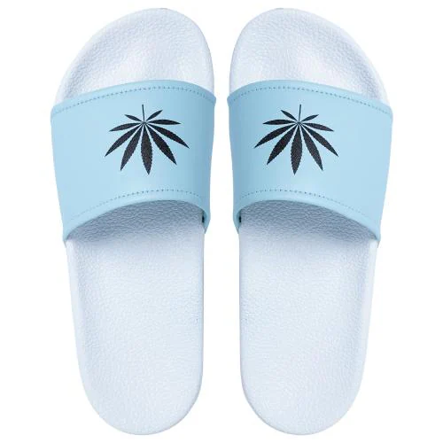 Buy Simsan Relaxed And Funky Men Sky Blue Sliders Online at Best Prices ...