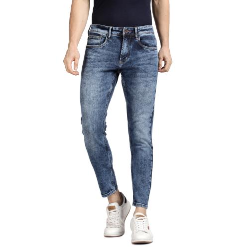 Buy Llak Jeans Men Slim Tapered Fit Mid-Rise Stretchable Online at Best ...