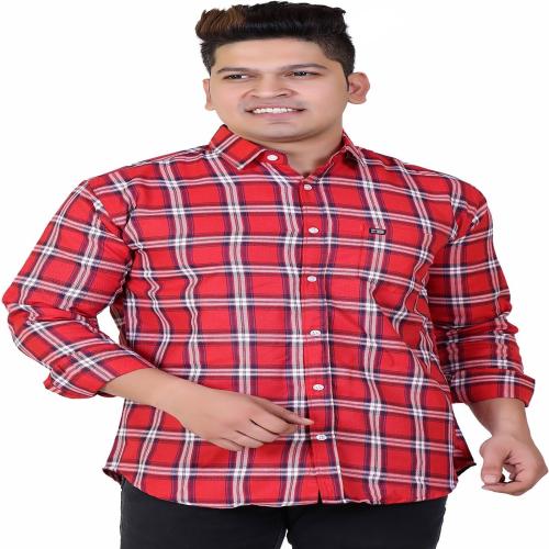 Buy TOROLY Men Checkered Casual Red Shirt () Online at Best Prices in ...
