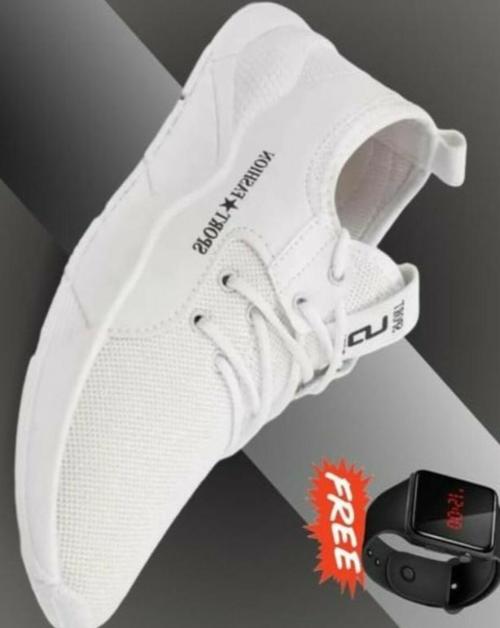 Buy MUFLIH MEN 489 SHOES WITH WATCH UK10 Online at Best Prices in India - JioMart.