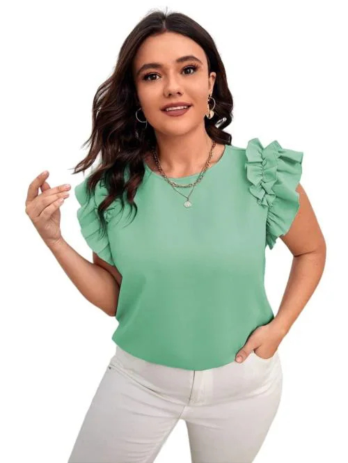 Buy Stylistico Stylish And Comfortable Fancy Imported Fabric Tops For ...