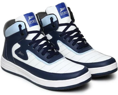 Buy Zixer Men's High Top Ankle Retro Air Original Sneakers || Boys Long ...