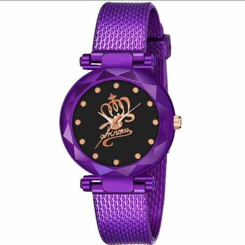 Buy KIROH Analogue Princess Designer Dial PU Strap Watch for girls and ...