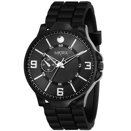 Buy Matrix Timepiece Black, White, Blue Analog Wrist Watch for Men ...