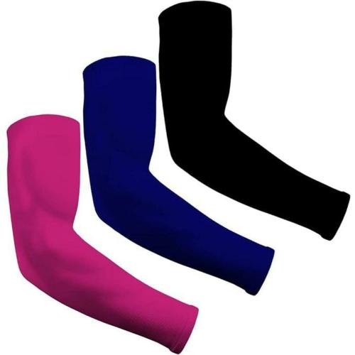 Buy Shirsh UV Sun Protection Arm Sleeves With Thumb Hole For Summer ...