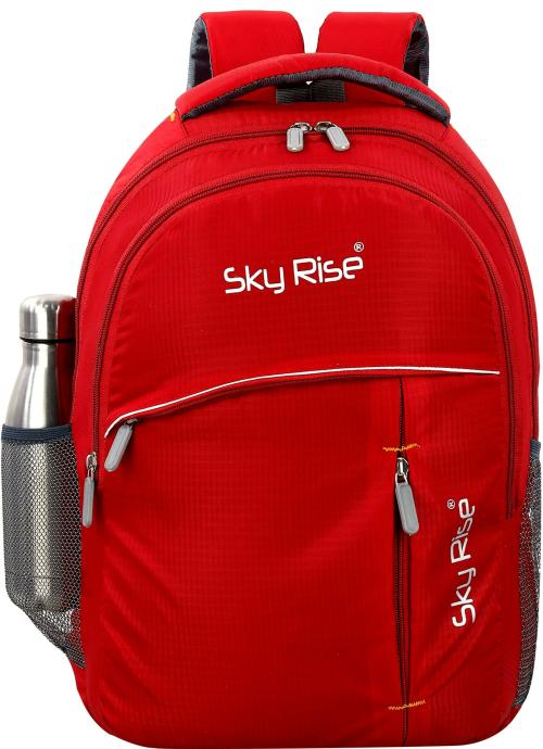 Buy Sky Rise Black Polyester Large Laptop Backpack - 38 L Online at ...