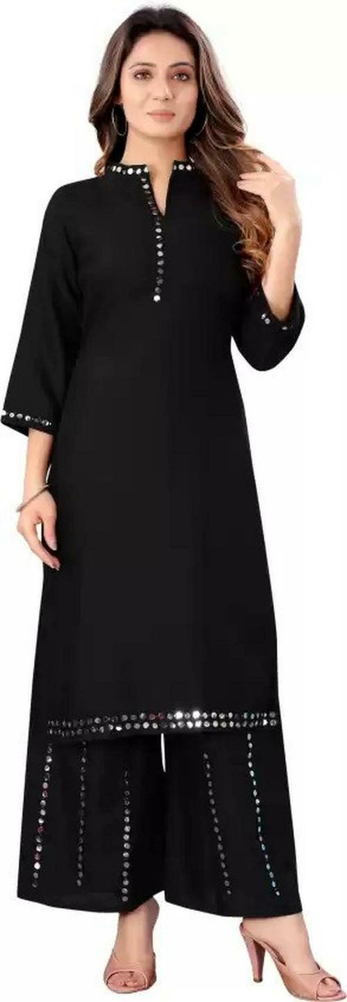 Buy Helwin Desiner Women Kurta Palazzo Set Online at Best Prices in ...
