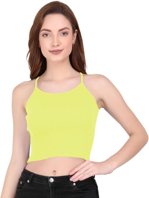 Buy THE BLAZZE Women Yellow Cotton Blend Non Padded Bra (Xxl) Online at ...