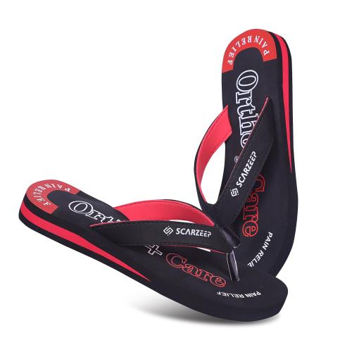 Buy Scarzeep Women Ego Ortho Step Ortho Slipper - 7 Uk (Black) Online ...