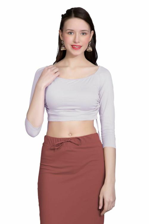 Buy THE BLAZZE B4078 Women Cotton Wide Square Neck 3/4 Sleeves ...