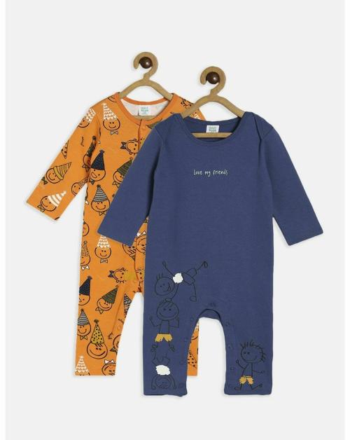 Buy MINI KLUB New Born And Baby Boys MultiRomper Online at Best Prices ...