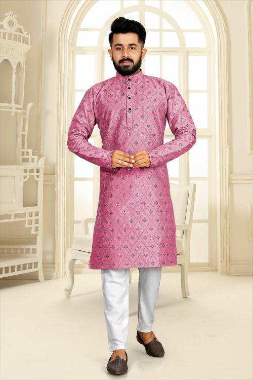 Buy EARTH ART Mono Banglory Embroidery Big Kaju Katri Seqence Kurta For ...