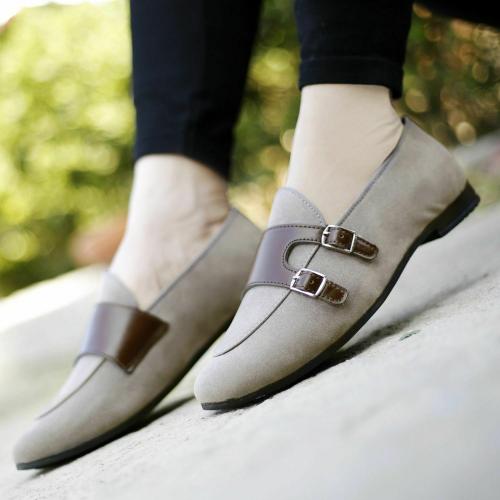 Buy Golden Lion Loafers Men Formal Shoes |Casual Suede, Black Blue Men ...