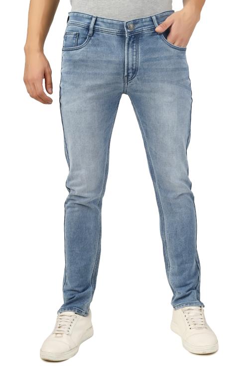 Buy tdi Men's Regular Fit Denim Jeans (Light Blue) Online at Best ...