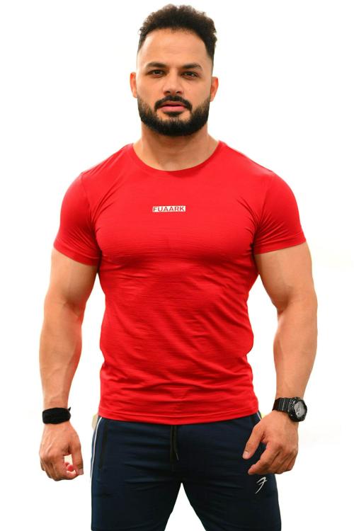 Buy Fuaark Revival Sports and Gym Tshirt Red Online at Best Prices in ...