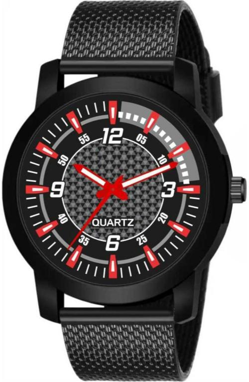 Buy Bolun Analog Black Dial Black Strap Watch For Men Online at Best ...