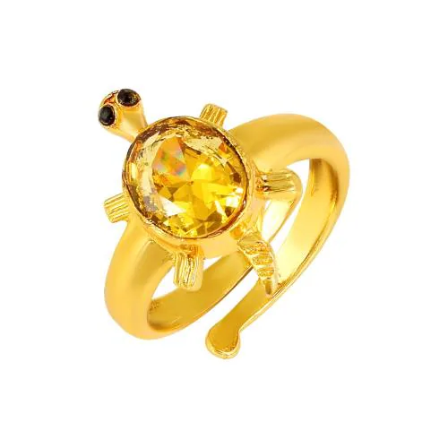 Buy ADMIER copper plated simple sober health benificial challa finger ...