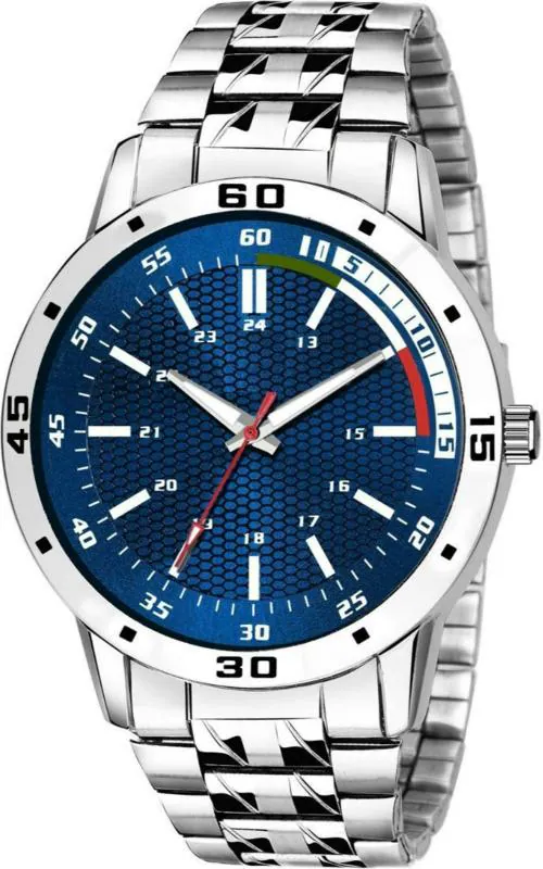 Buy Bolun Analog Blue Dial Silver Strap Watch For Men Online at Best ...