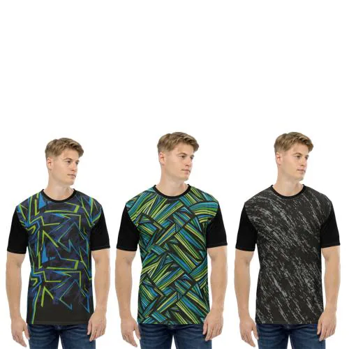 Buy CLOTHINK HUBCombo Pack of 3 Men's Regular Fit Half Sleeve Plain ...