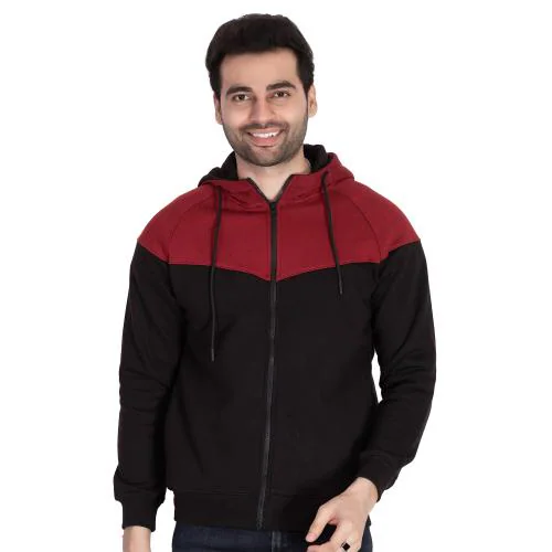 Buy Barcelona Men Maroon Polyester Solid Jacket Online at Best Prices ...