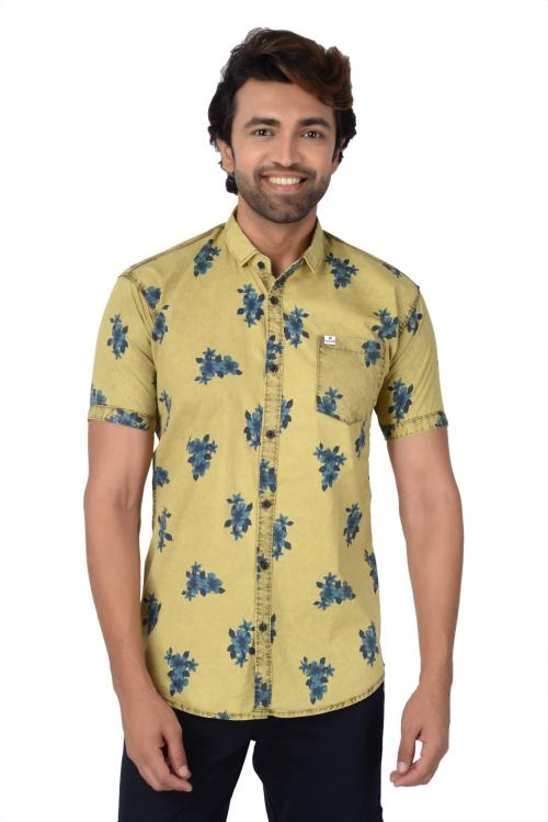 Buy The Hell Driver Mens Party and casual wear Premium Denim Indigo ...