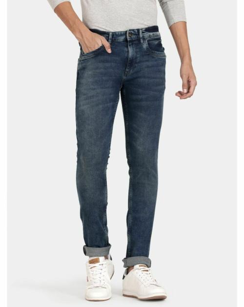 Buy LLAK Men Blue Denim Blend Jeans Size 38 Online at Best Prices in ...
