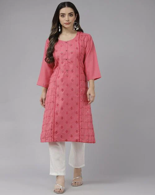 Buy Aarika Womens RANI Color Cotton Kurti Online at Best Prices in ...