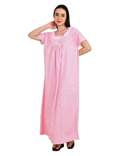 Buy Monal Ladies Nightgown and Nighty,Cotton Nighty for Women Online at ...