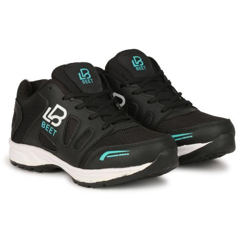 Buy Beet Looks Black Sports Shoes For Men Online at Best Prices in ...