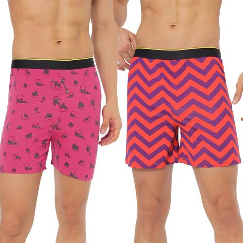 Buy bummer Printed Boxers For Men | Solids Micro Modal Fabric Feels Soft & Cozy | 4 Way Stretch ...