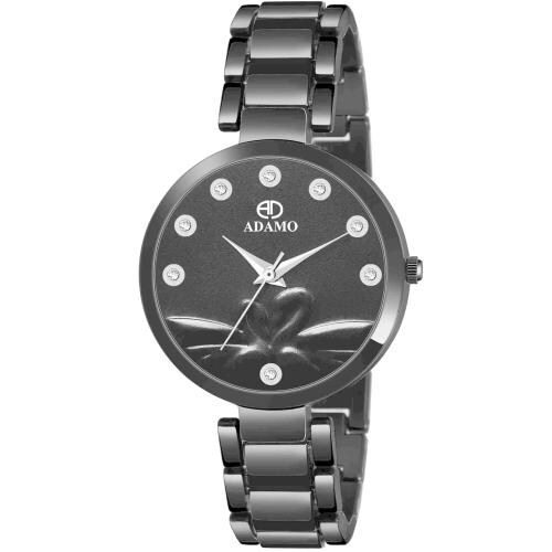 ADAMO Enchant Black Dial Women's & Girl's Watch 867NNM02 - JioMart