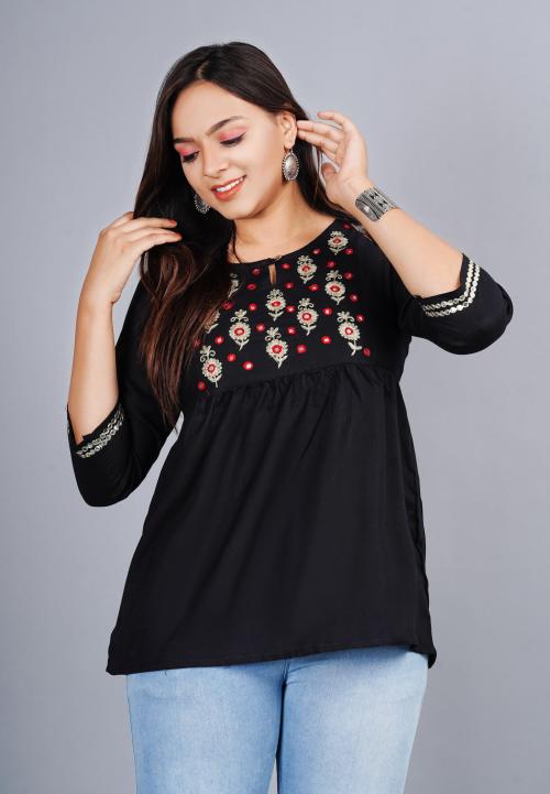 Buy Hegza Casual Embroidered Women Top Online at Best Prices in India - JioMart.