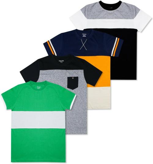 Buy Luke and Lilly pack of 4 Boys Half Sleeve Tshirt Online at Best ...