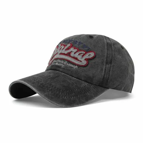 Buy Aavjo Black Cotton and Denim Sun Visor Cap - One Size Online at ...